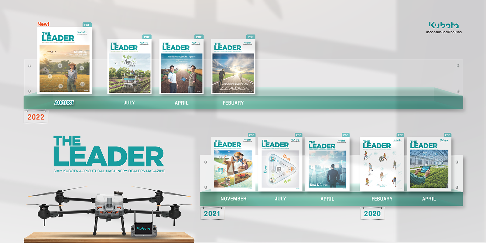 The leader online journal - สยามคูโบต้าคอร์ปอเรชั่น ผู้ผลิตแทรกเตอร์คูโบต้า